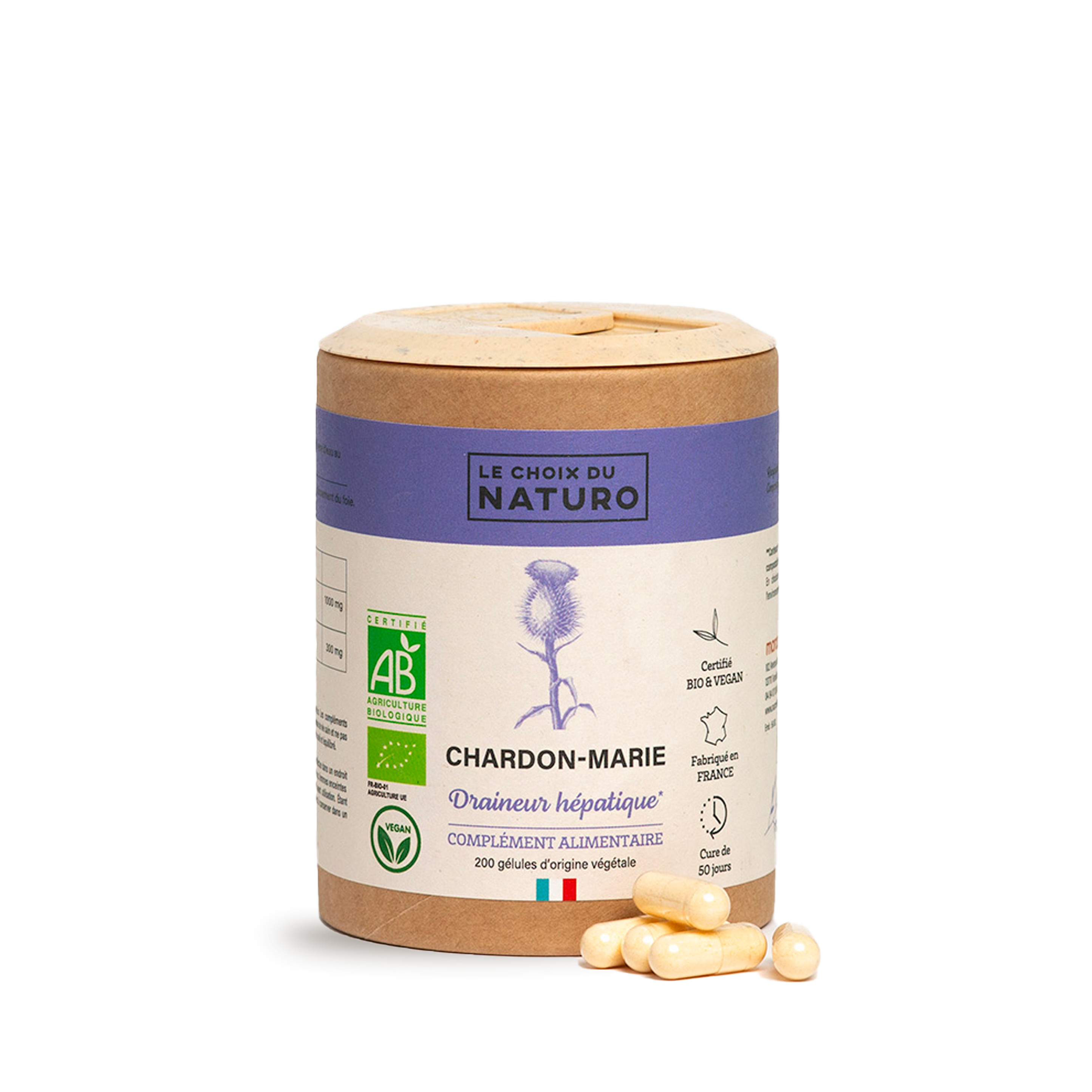 Chardon-marie Bio Complément alimentaire - Le Choix du Naturo – LE ...