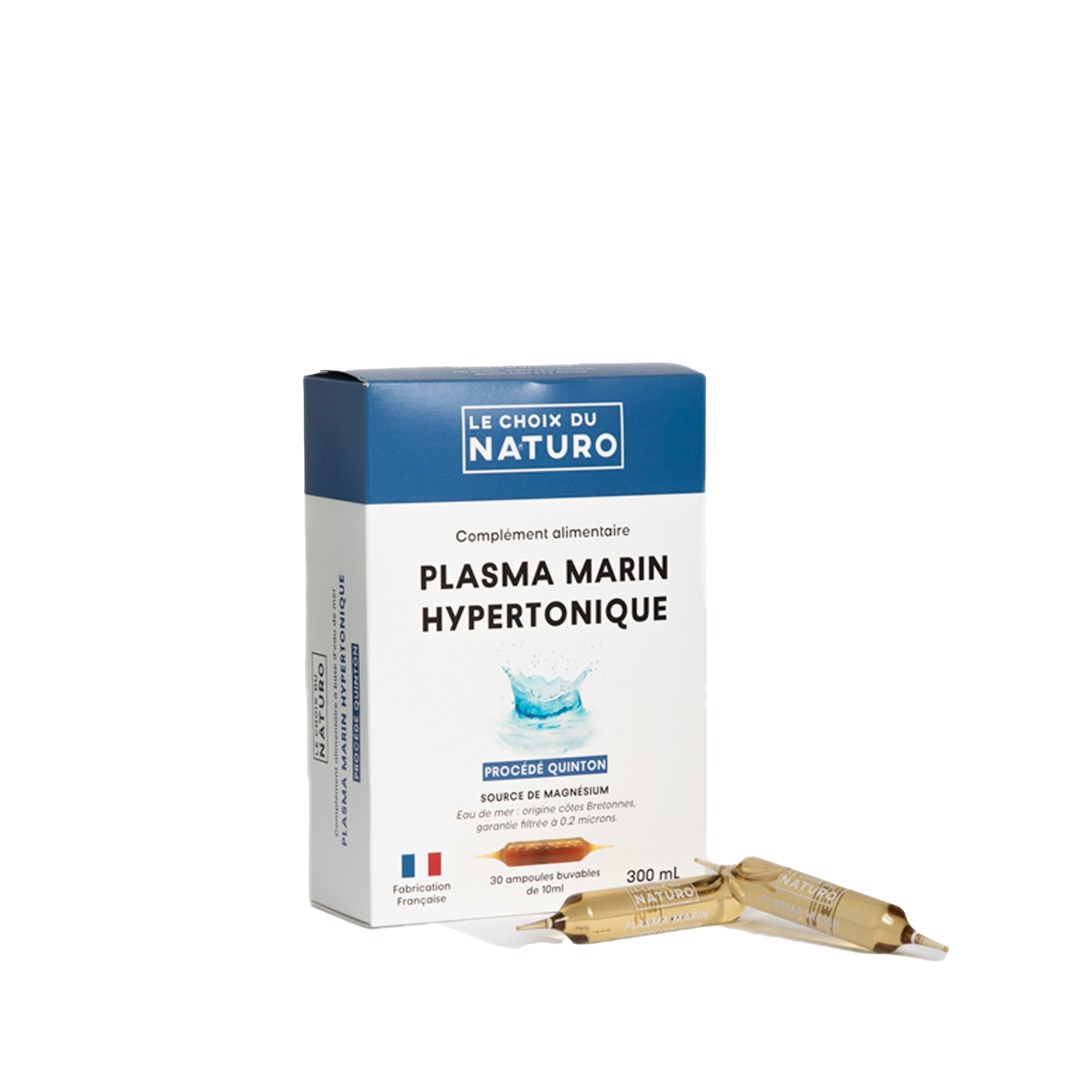 Plasma Marin Hypertonique Ampoules Complément alimentaire - Le Choix du ...
